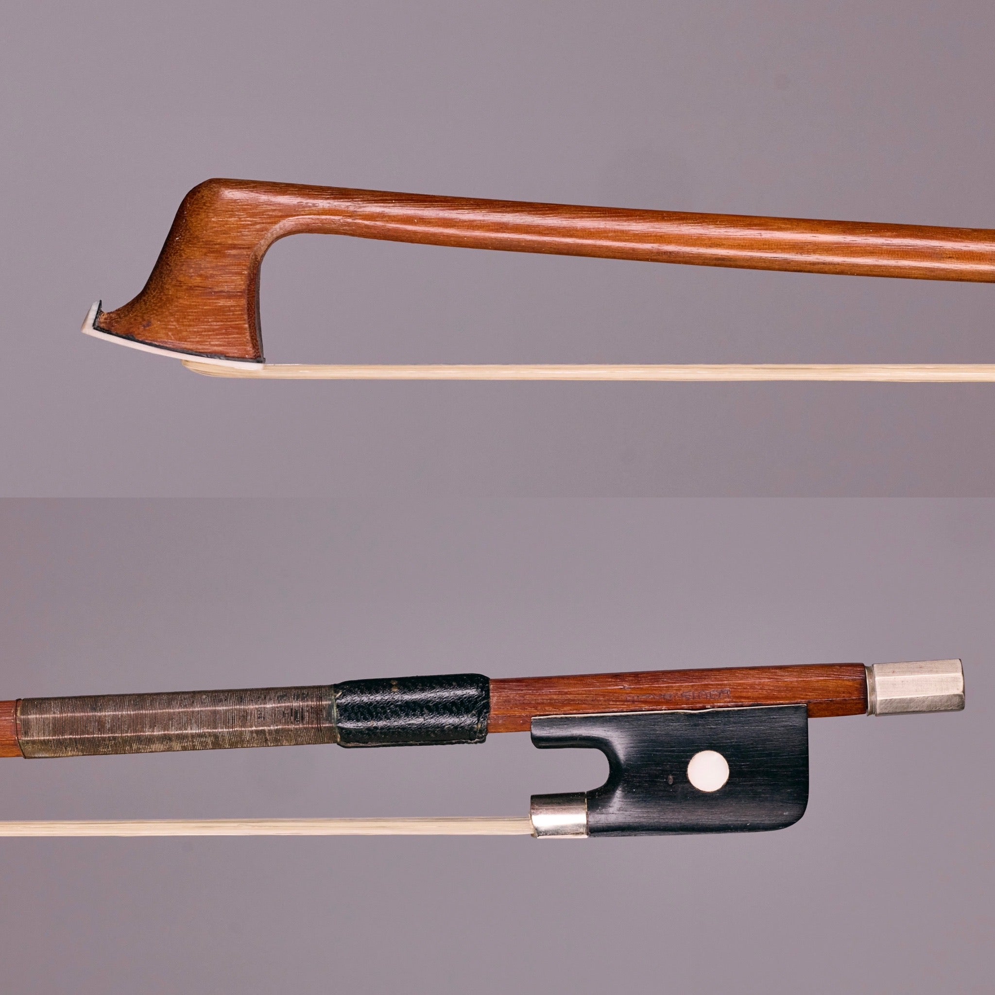 A French Viola Bow By Roger Francois Lotte For Louis Bazin, Circa 1970 ...