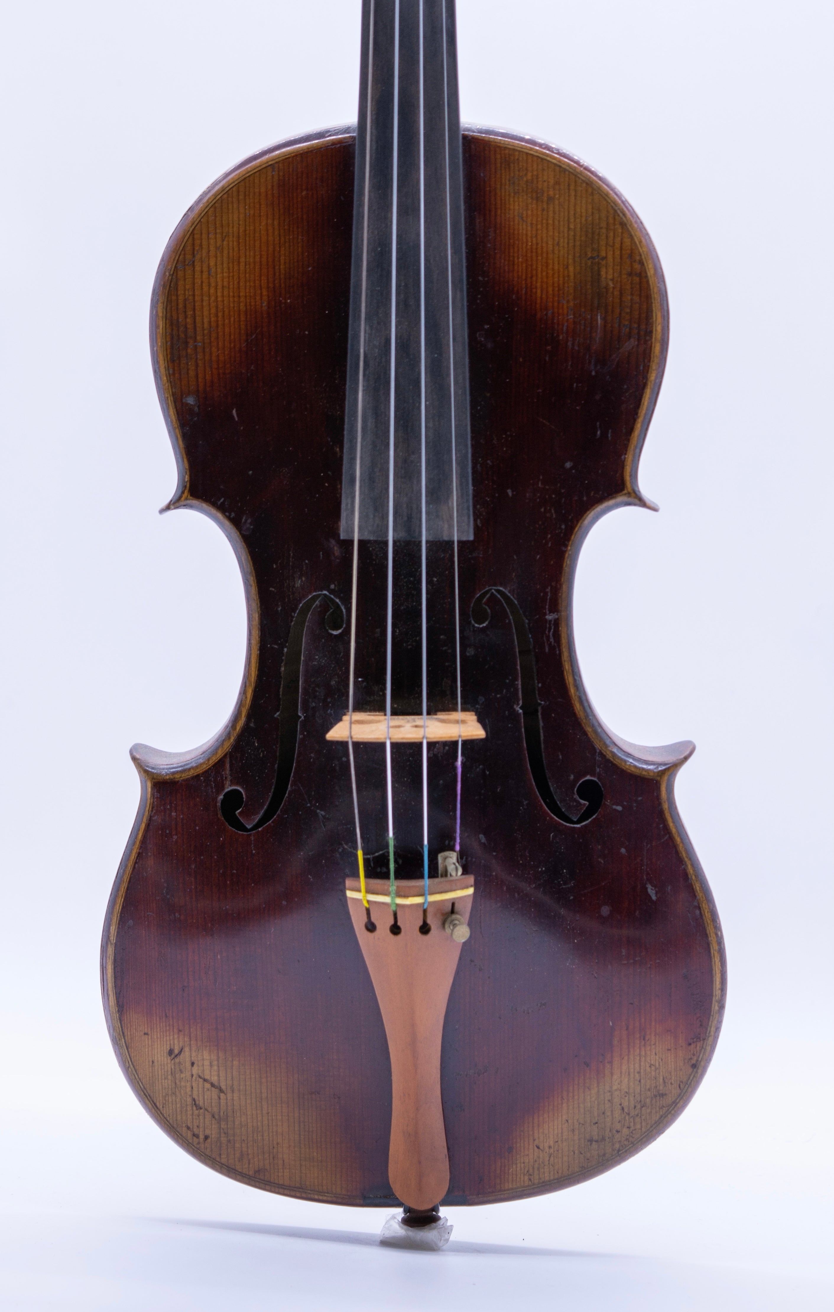 An Unusual German Violin After Rigat Rubus, Circa 1900. – Cohen Violins